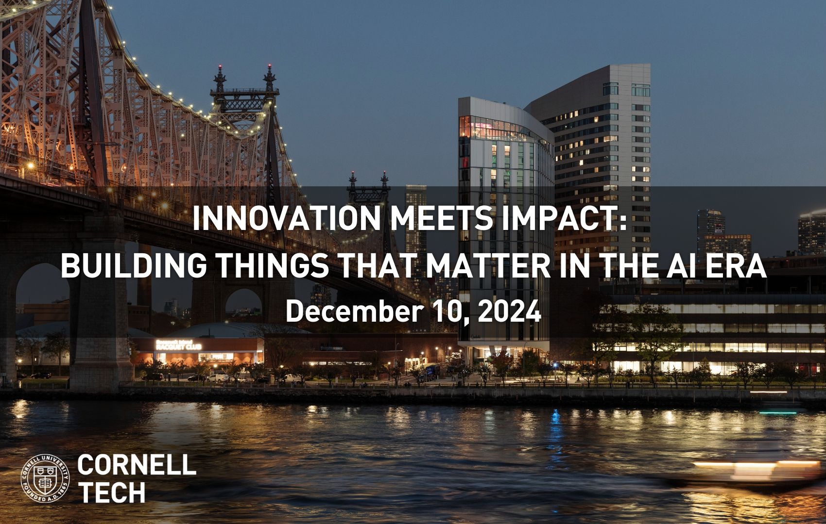 Innovation Meets Impact: Building Things That Matter in the AI Era ...