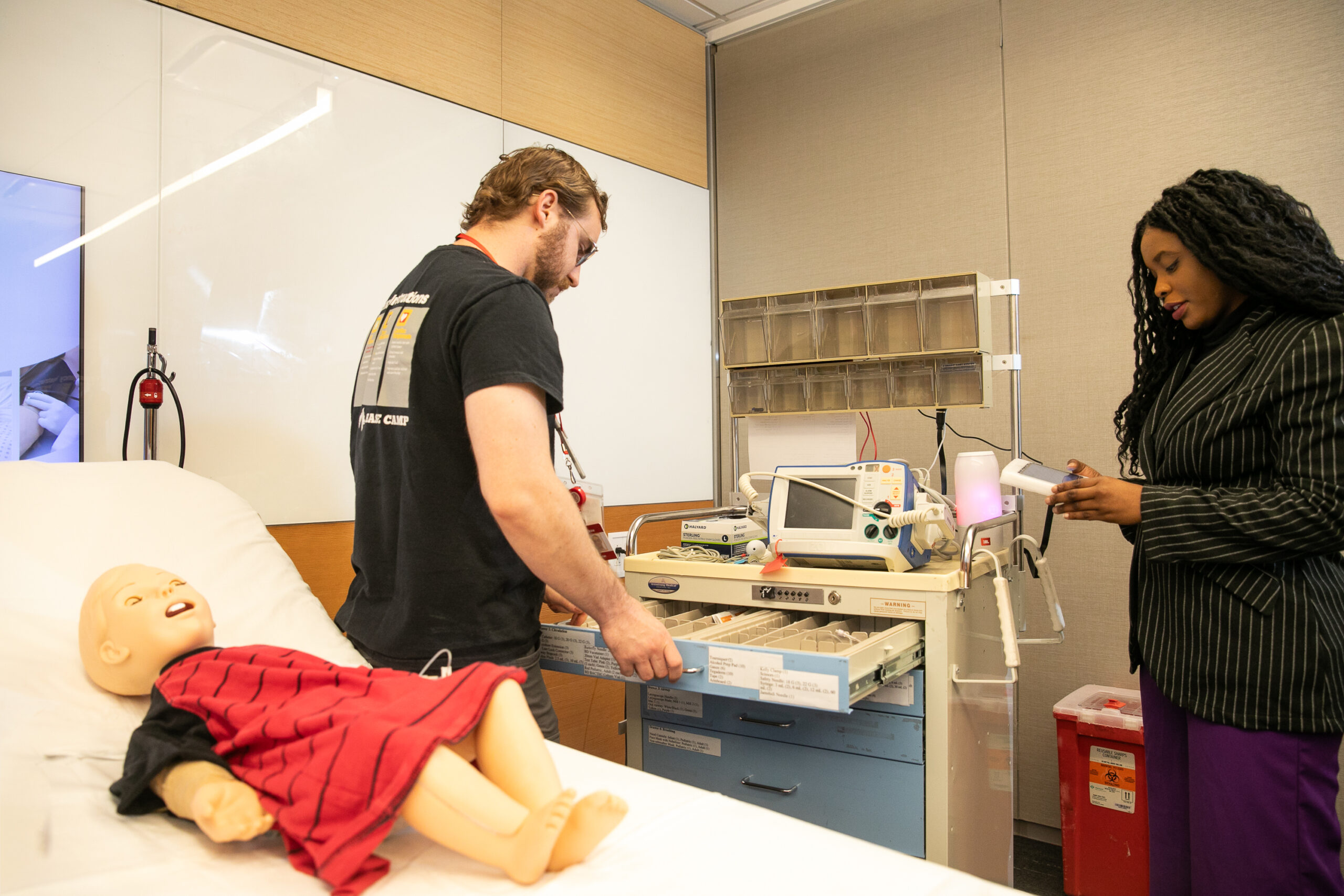 Inside the Medical Crash Cart Robot